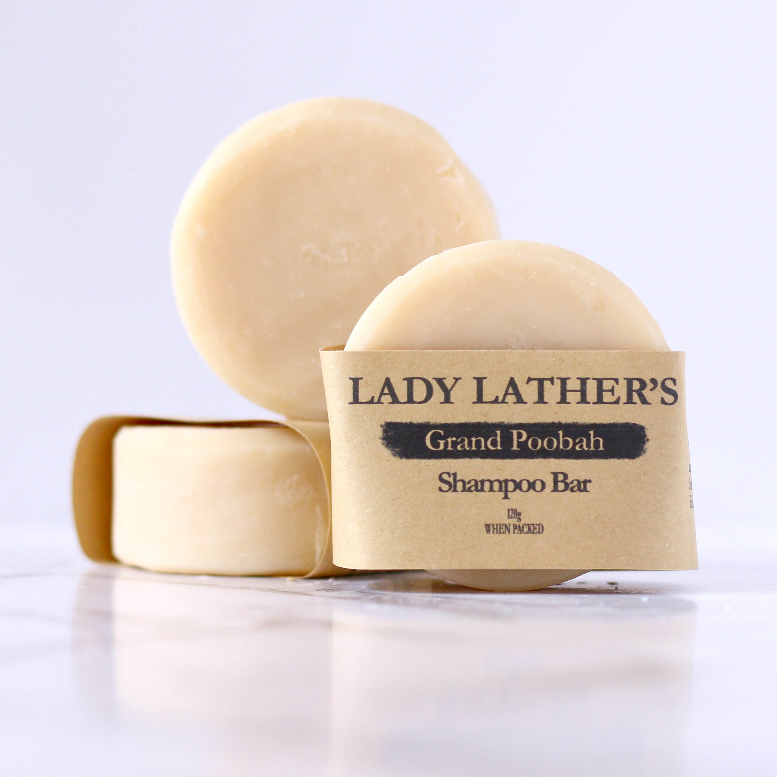 Lady Lather's Grand Poobah Shampoo Bar - Lemongrass & Tea Tree Scented ...